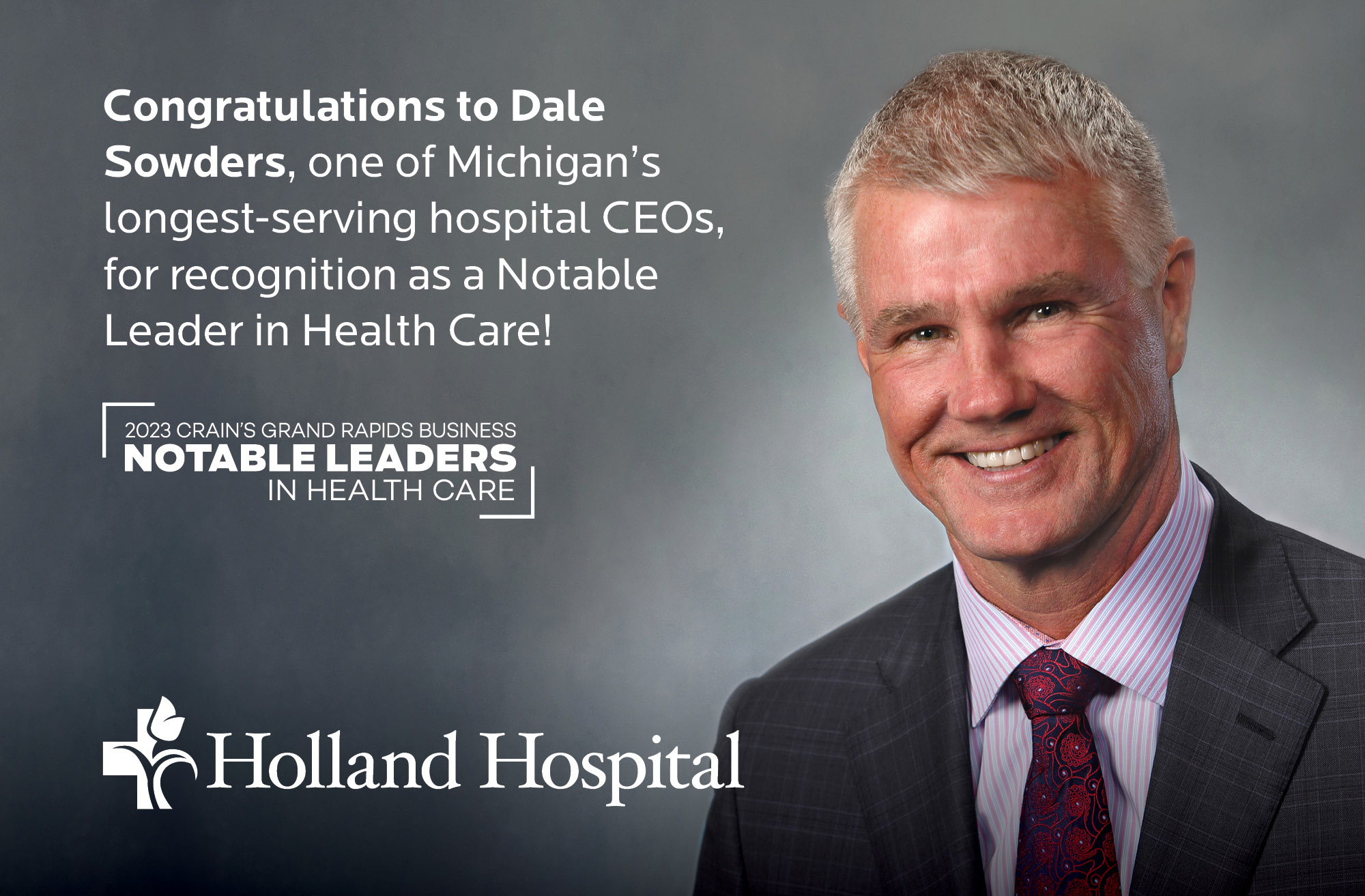 Dale Sowders Recognized as a Notable Leader in Health Care | News ...